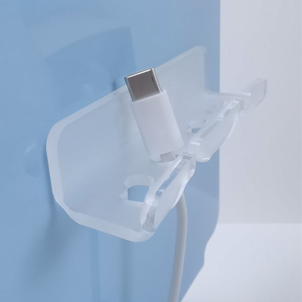 cable organizer | 3mm Clear acrylic charging cable holder – Vmake Gift